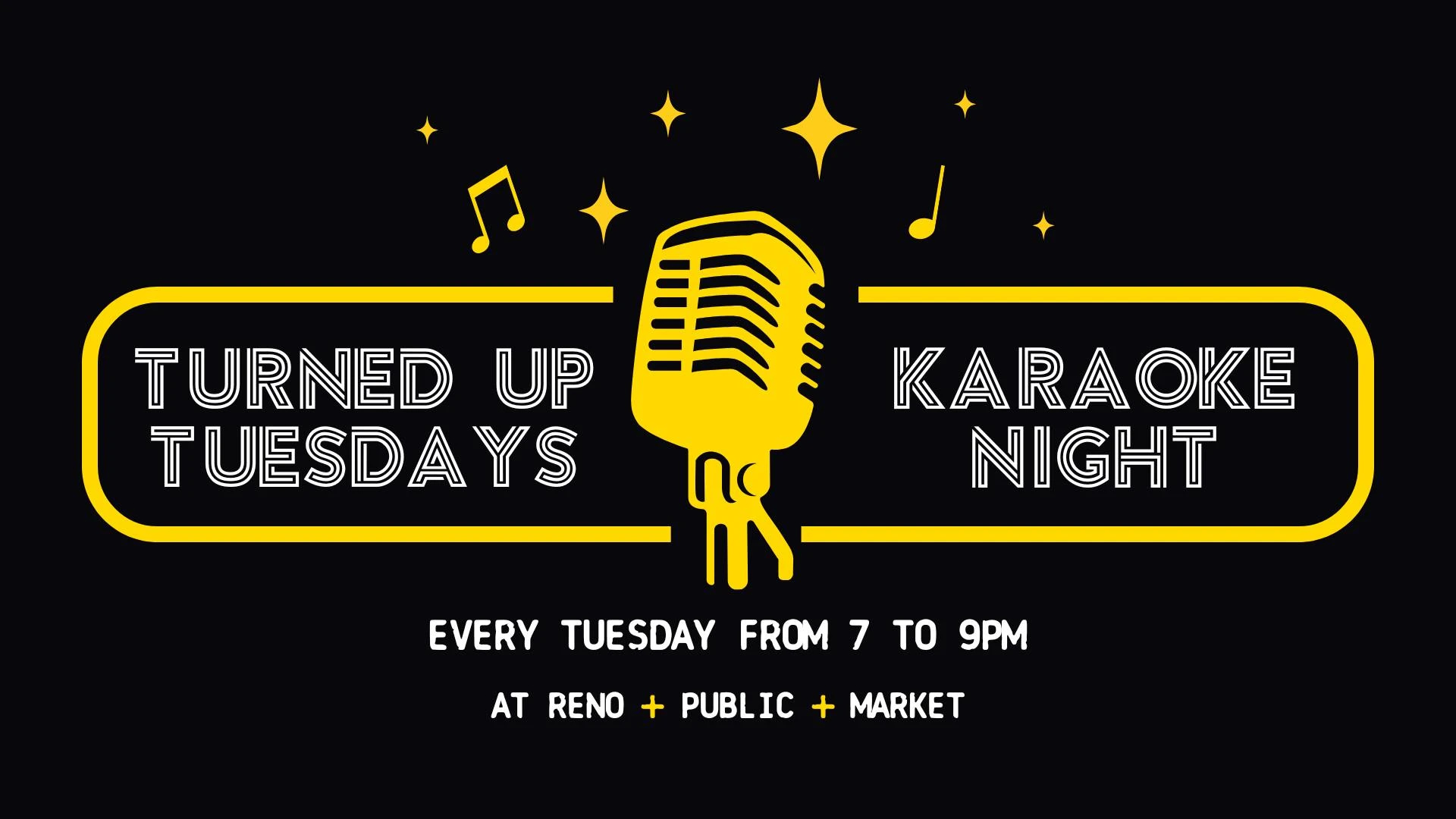 Turned Up Tuesdays Karaoke Night | Reno Public Market | Nevada Events