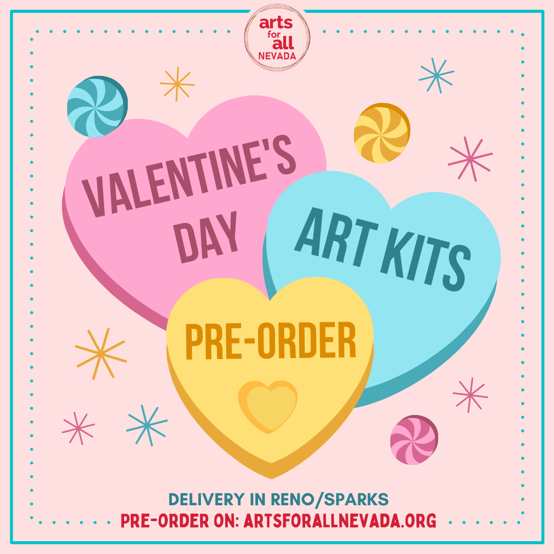 Valentine’s Day Creativity Kits | Arts for All Nevada | Nevada Events