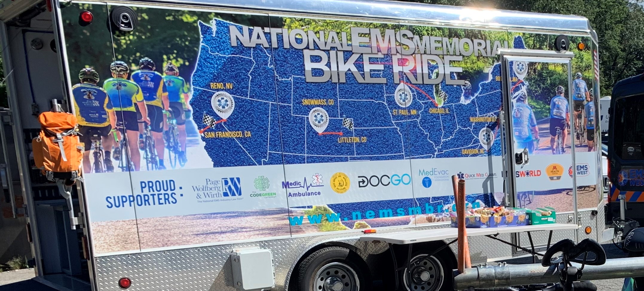 National EMS Memorial Bike Ride: West Coast | Reno-Sparks Events ...