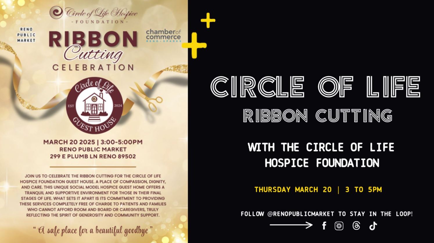 Circle of Life Ribbon Cutting Celebration | Reno Public Market | Nevada ...