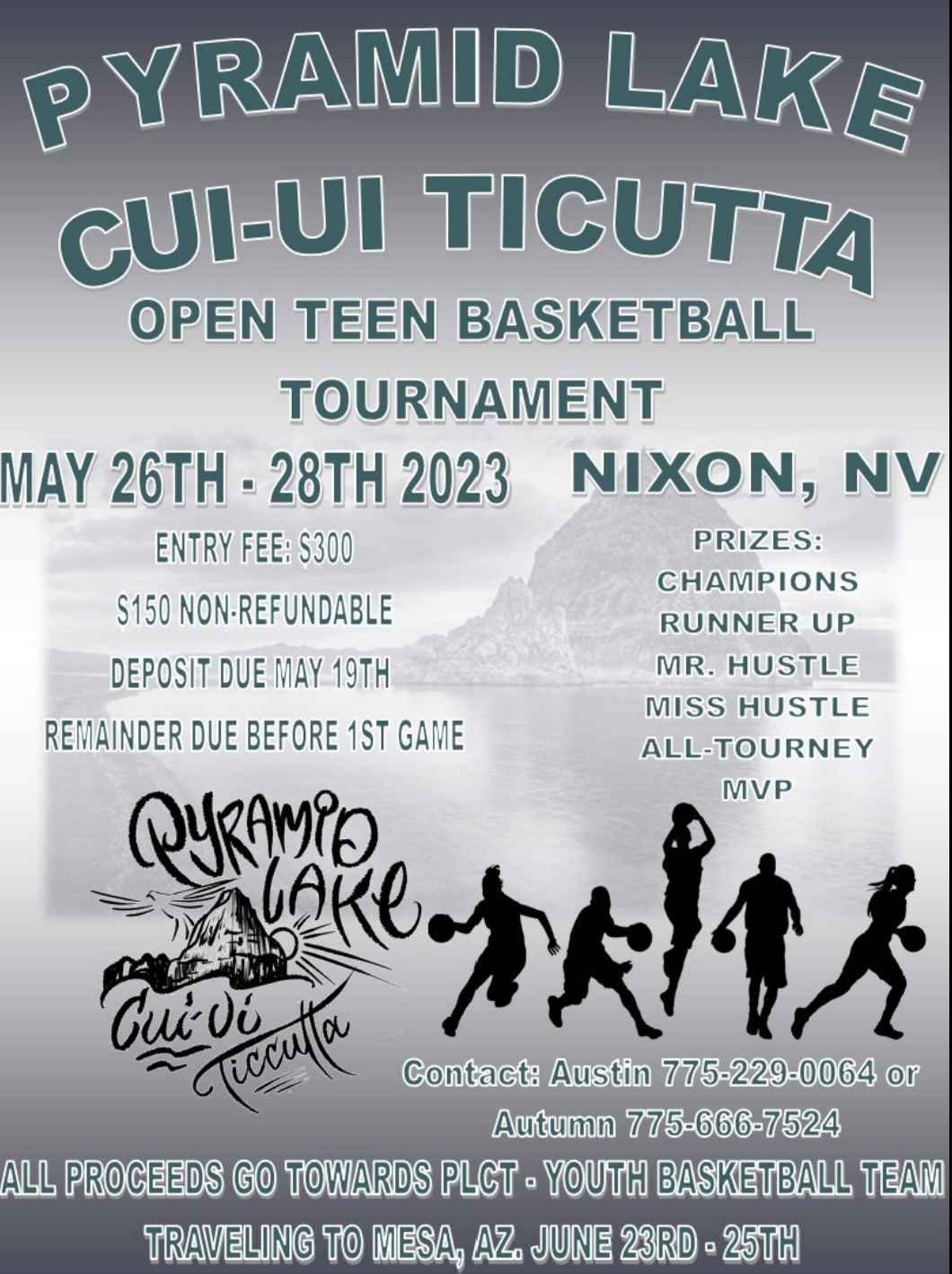 Pyramid Lake Cui-Ui Ticutta Open Teen Basketball Tournament | Reno ...
