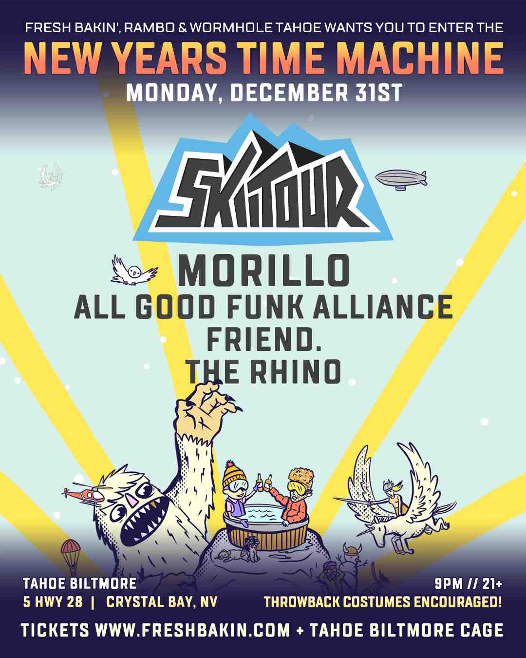 New Year's Time Machine | Everything Nevada | Nevada Events